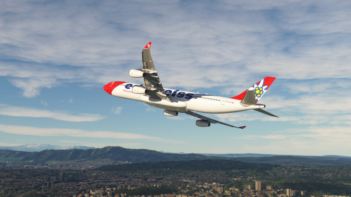 Airbus A340-300 for MSFS – LVFR